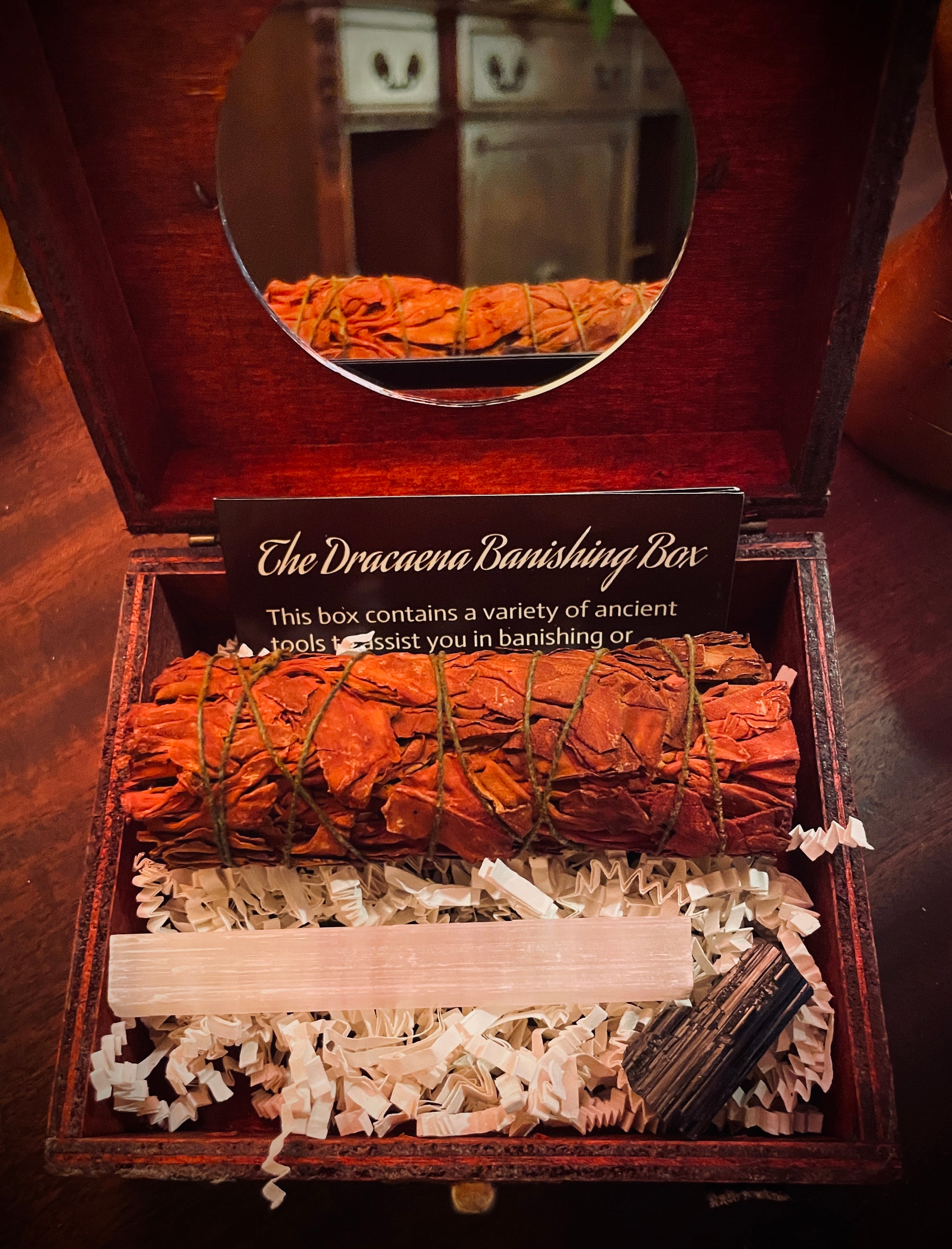 Dracaena Banishing Box | Ryan Taylor Psychic Medium and Palm Reader